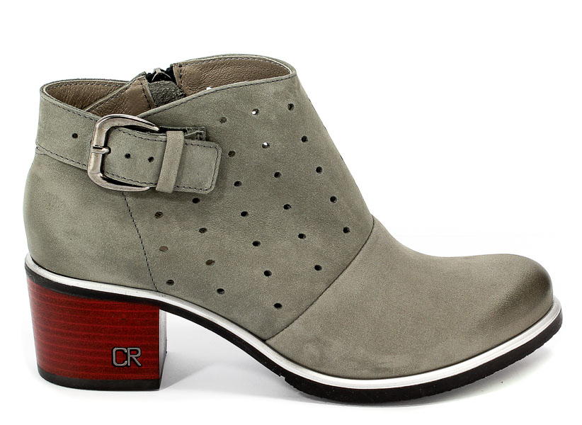 Botki Letnie Carinii B4229-399-000-000-861 Szary - Trzewiki i Botki ...